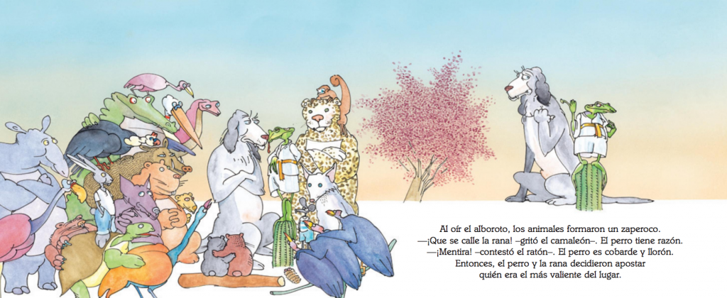 El perro del cerro y la rana de la sabana ( Ana Maria Machado ) imagen ...