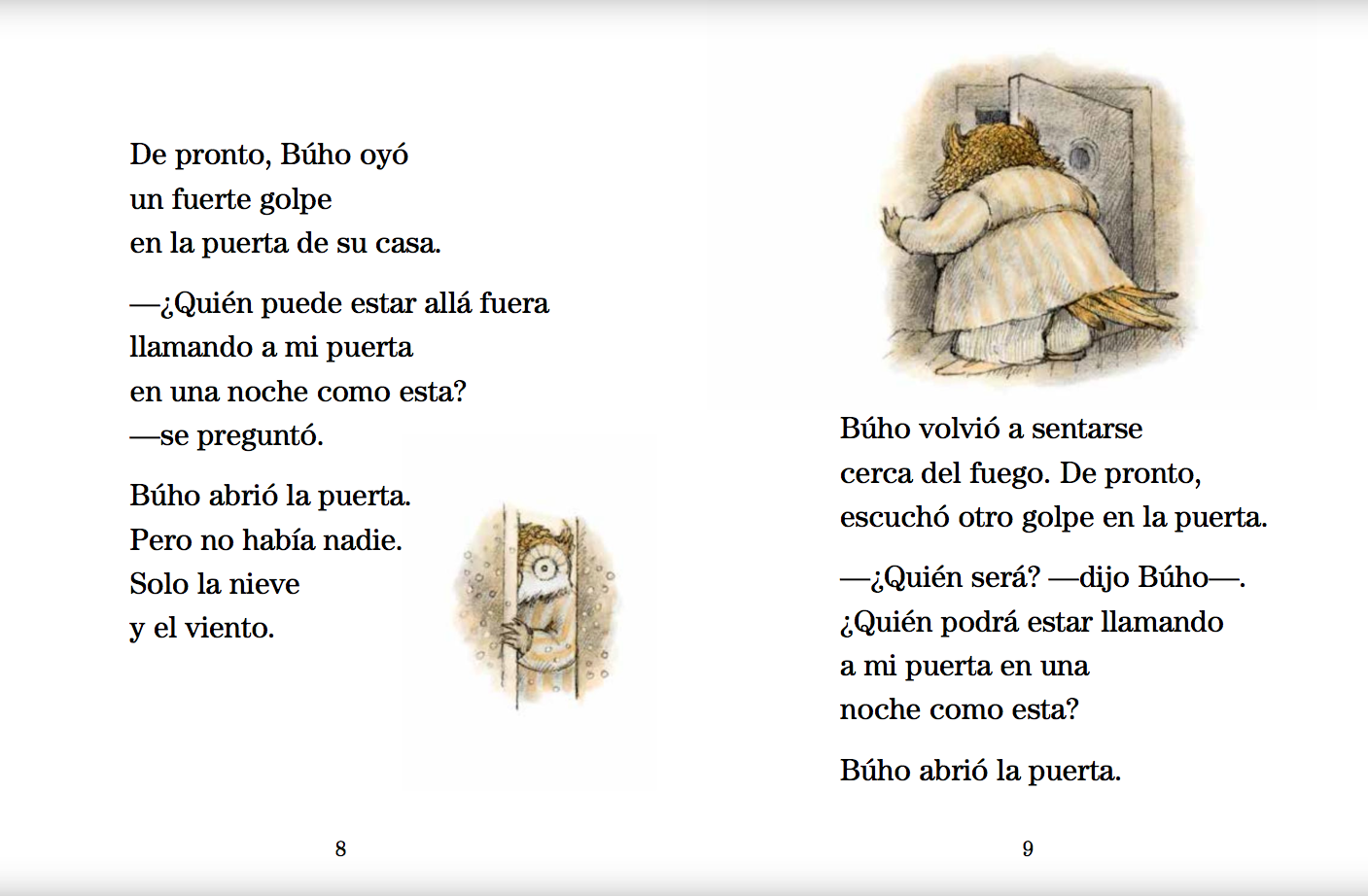 Búho en casa – Ekaré Sur