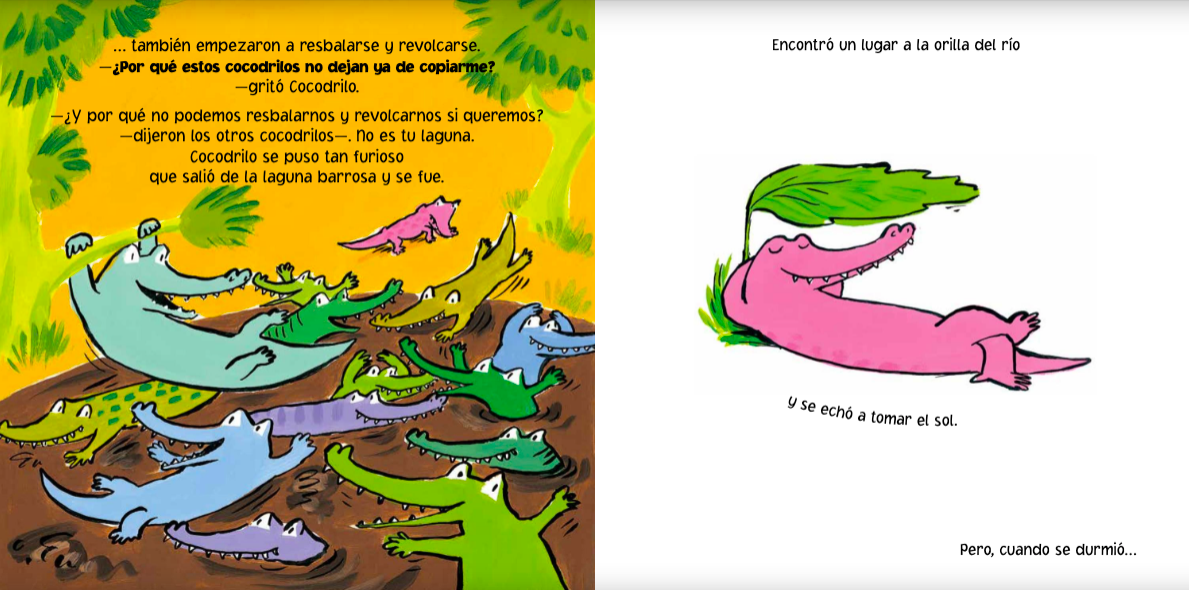 Los cocodrilos copiones – Ekaré Sur