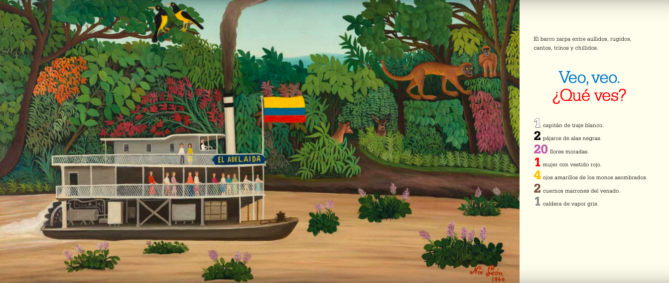 Veo veo. Un viaje con Noé León – Ekaré Sur