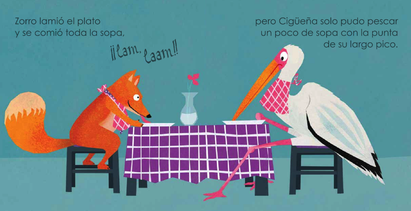 El Zorro y la Cigüeña – Ekaré Sur