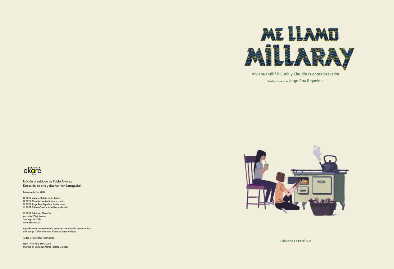 Me llamo Millaray – Ekaré Sur