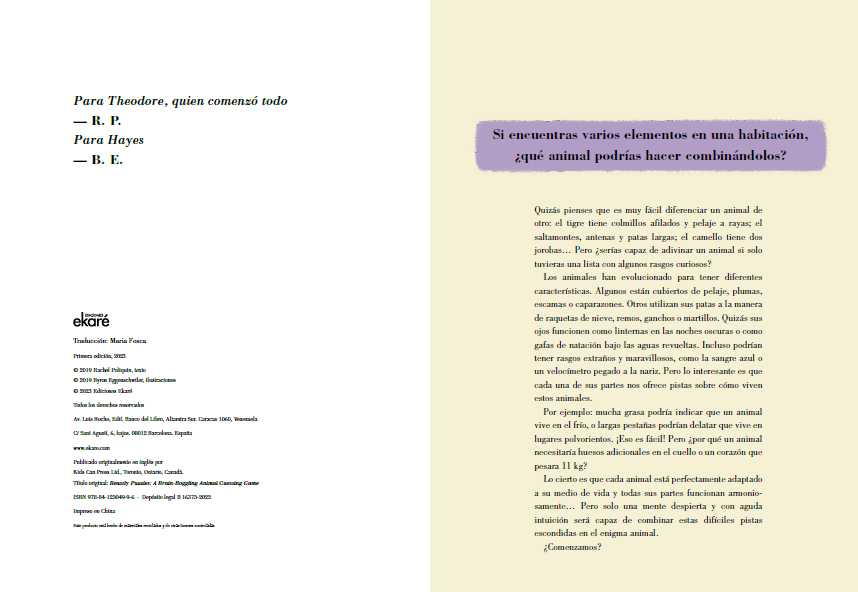 Enigma animal – Ekaré Sur